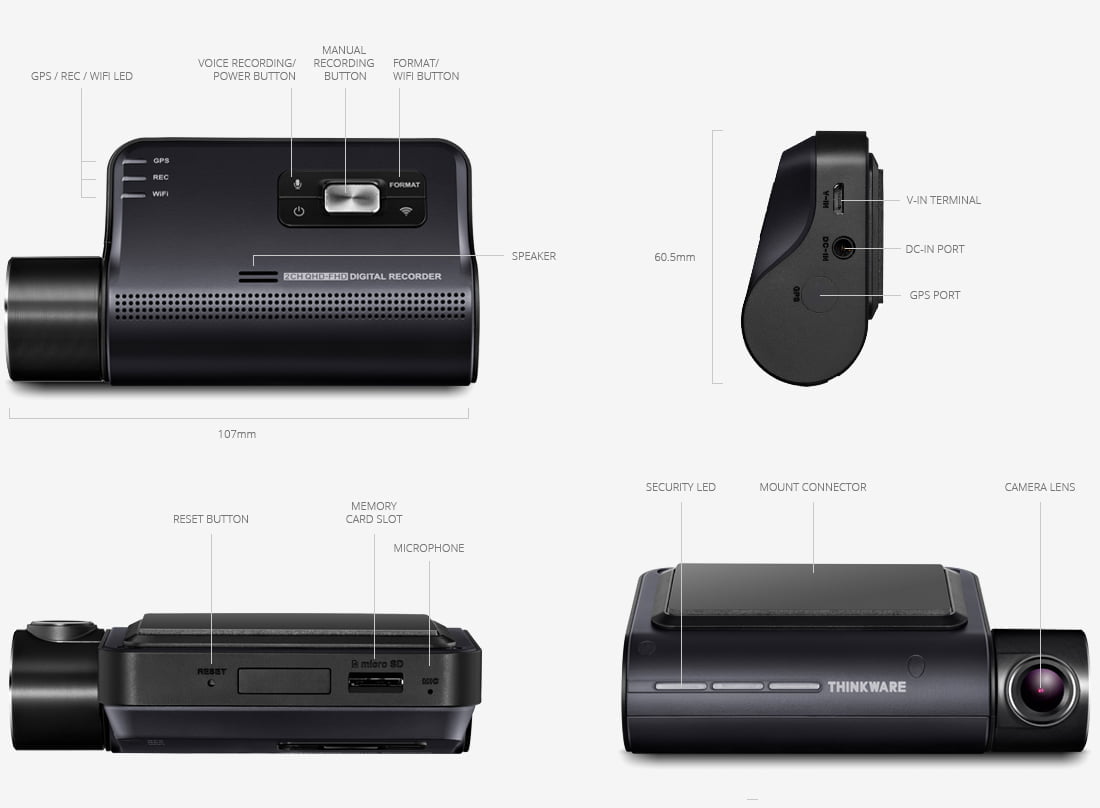 THINKWARE Q800 PRO Videoregistraator | autosound.ee
